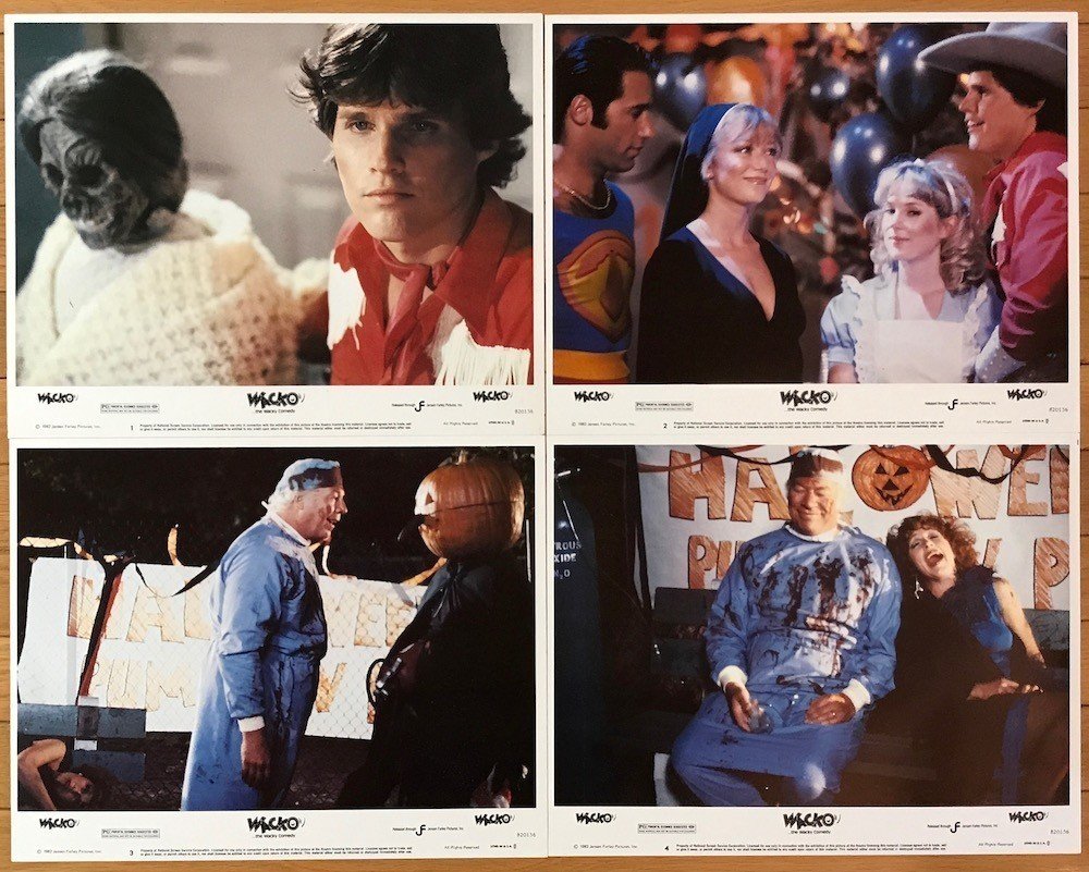 Wacko (1982) Lobby Card Set